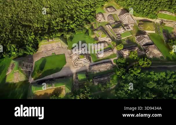 Aerial view mayan pyramid Stock Videos & Footage - HD and 4K Video ...
