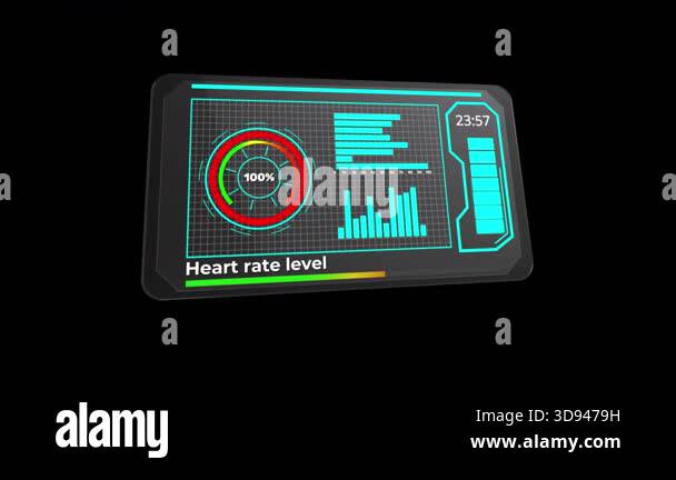hospital vital sign monitoring, cardiac rhythm and vital signs ...