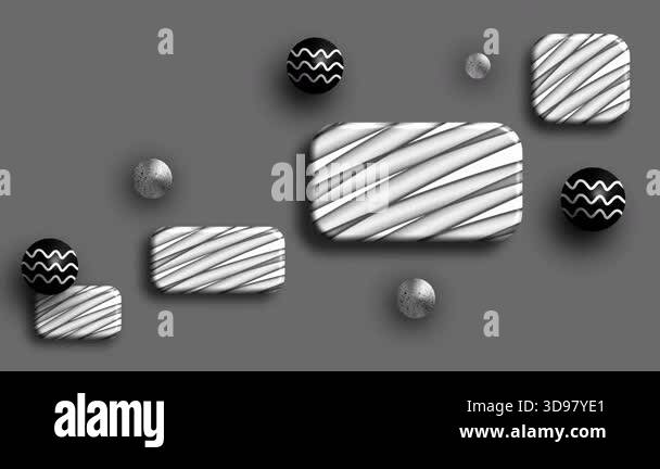 Textured stone abstract 3d animated background design Stock Video ...