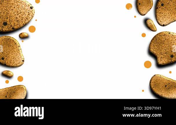 Vibrant flowing abstract 3d animation background design Stock Video ...