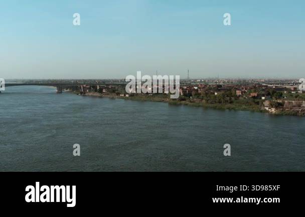 Discover stunning drone footage of the Nile River in Egypt, showcasing ...