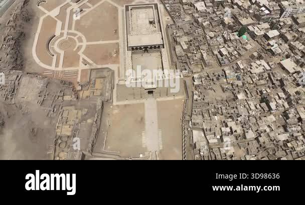 Daytime drone footage showcasing Edfu Temple in Aswan, Egypt. Explore ...