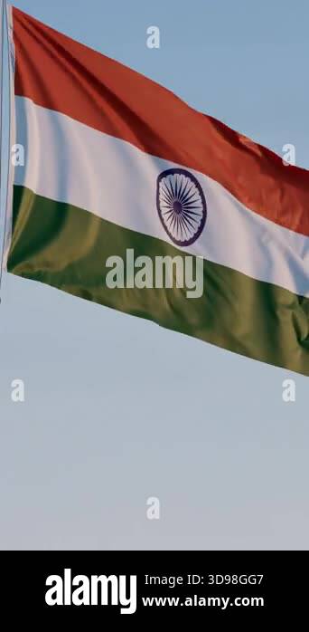 Vertical shot indian flag Stock Videos & Footage - HD and 4K Video ...