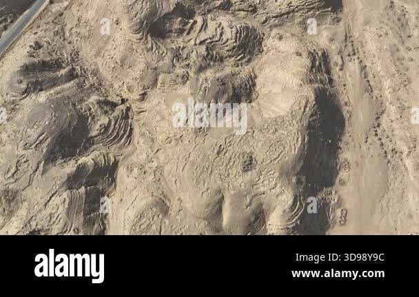 Drone tour of Egypt's Aswan Desert: Experience the dramatic sand ridges ...