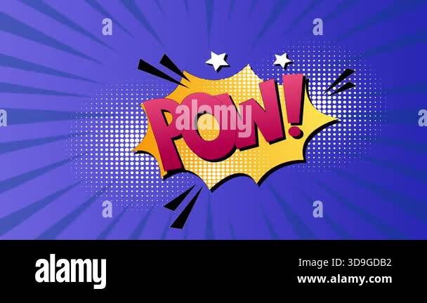 Explosive orange and red comic book style background with a burst ...