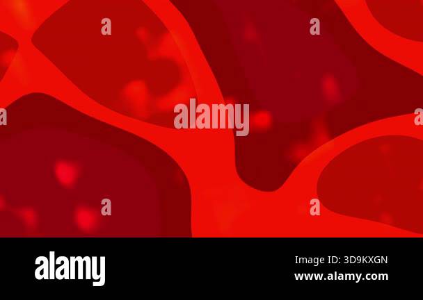 Smooth Melting Red and Orange Liquid Formations with Soft Organic ...