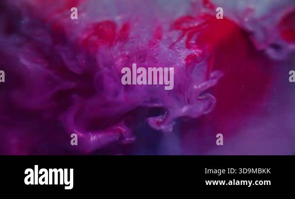 Paint leak. Blur sparkling flow. Colorful acrylic blob swirl mix on art ...