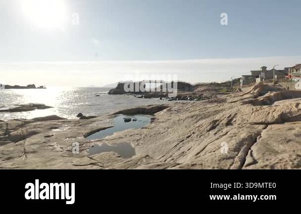 Natural scenery in yushan island Fujian province. High quality 4k ...