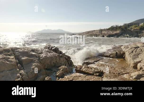 Natural scenery in yushan island Fujian province. High quality 4k ...