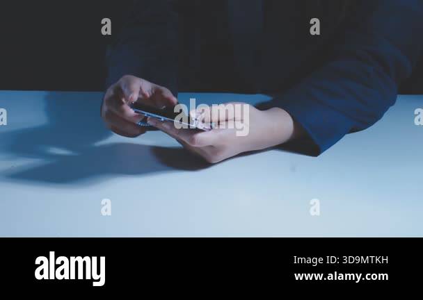 Two financial accountants analysing business spreadsheets on laptop ...