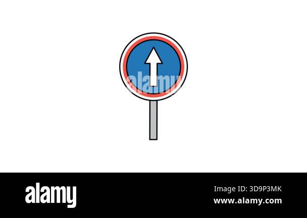Road sign instruction Stock Videos & Footage - HD and 4K Video Clips ...