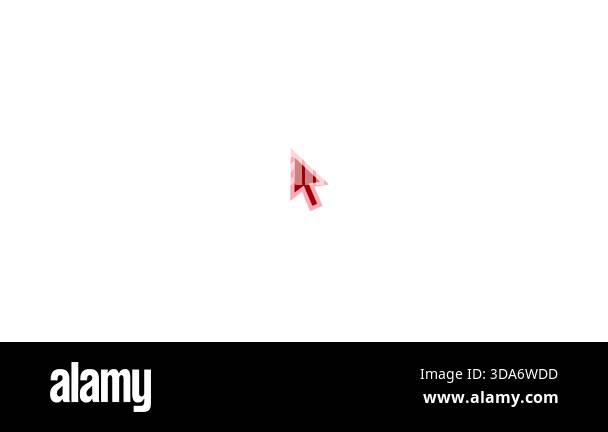 Animated cursor click action. Perfect for UI/UX design projects ...