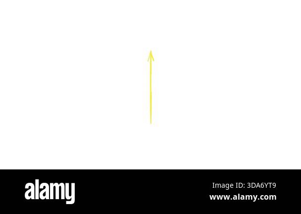 Simple upward arrow showing progression, direction, and growth. Perfect ...