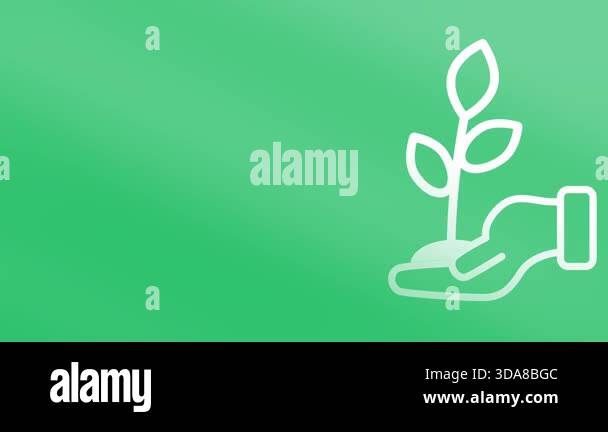 A delicate sprout emerging from cupped hands illustrates growth ...