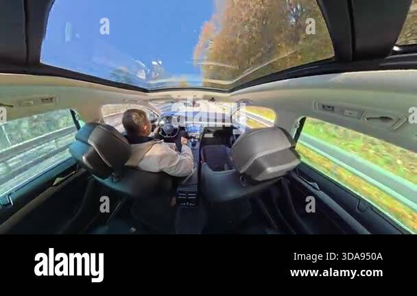 Car interior panoramic roof Stock Videos & Footage - HD and 4K Video ...