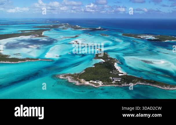 Exuma Skyline At Exuma In Black Point Bahamas. Caribbean Skyline. Beach ...