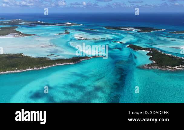 Exuma Skyline At Exuma In Black Point Bahamas. Seascape Skyline. Shades ...