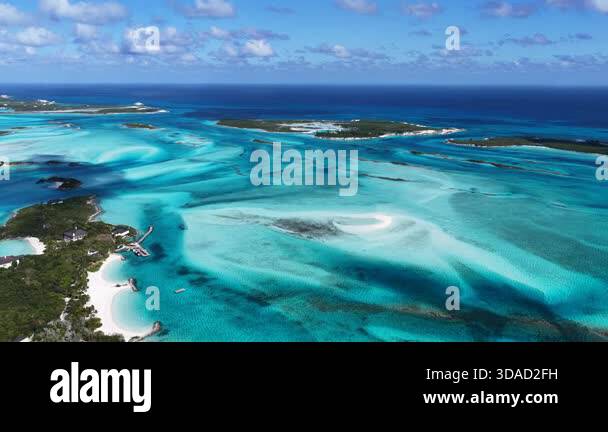 Exuma Skyline At Exuma Islands In Black Point Bahamas. Stunning ...