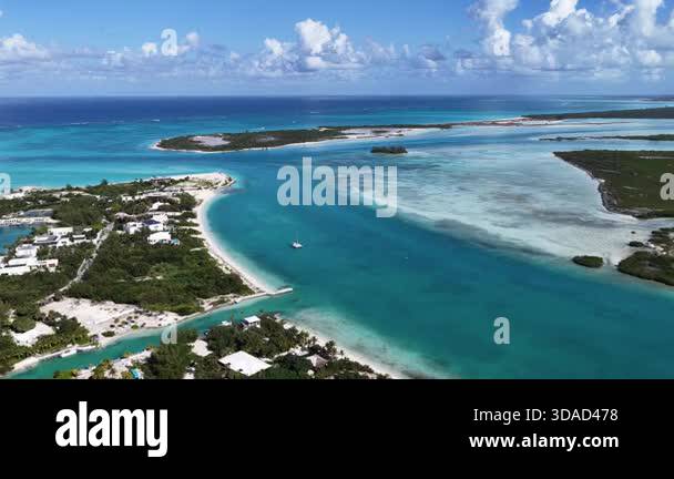 Mangrove Cay At Providenciales In Overseas Territory Turks And Caicos ...