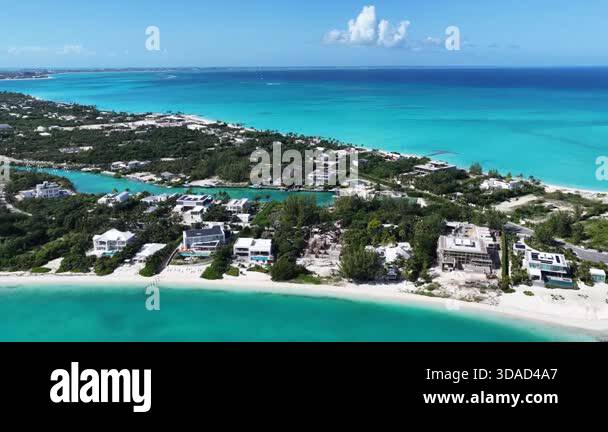 Leeward Beach At Providenciales In Overseas Territory Turks And Caicos ...
