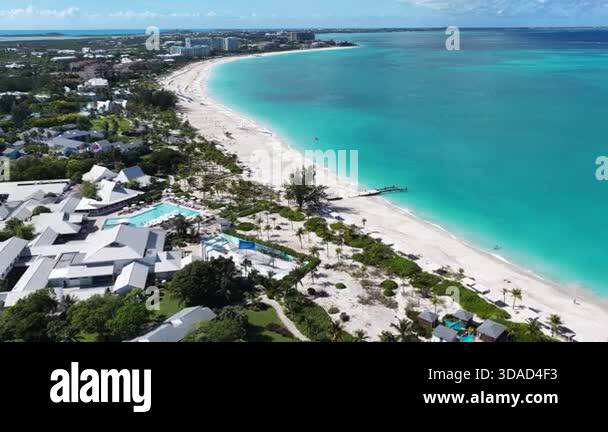 Grace Bay Beach At Providenciales In Overseas Territory Turks And ...