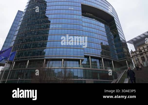 BRUSSELS, BELGIUM - NOVEMBER 26, 2025 - European Parliament Altiero ...