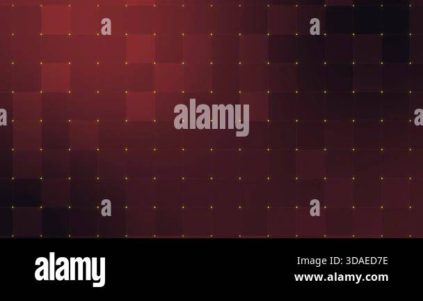 a red abstract grid with lights background for use in presentations and ...