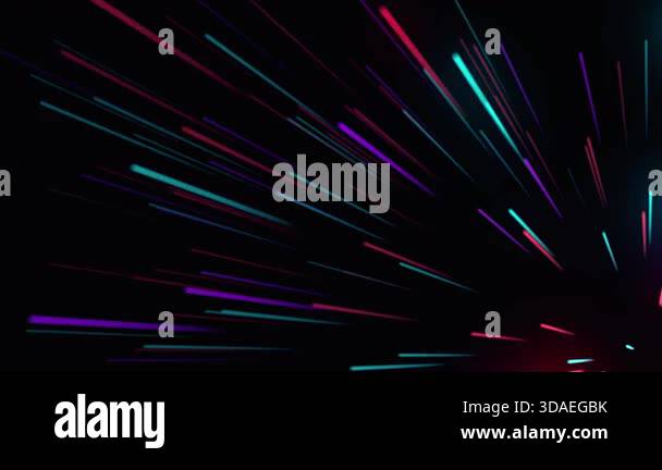 abstract colorful light streaks background animation for intro and ...