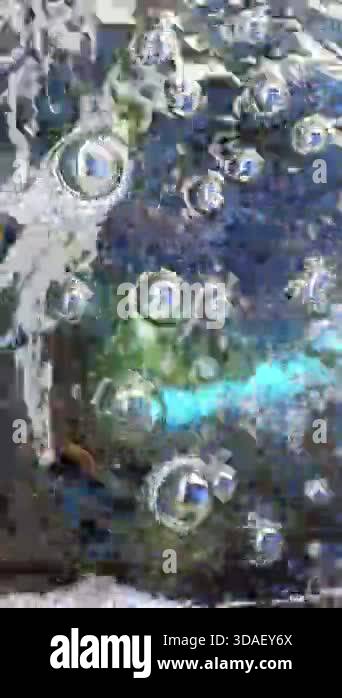 Abstract water bubble ripple texture liquid pattern macro detail ...