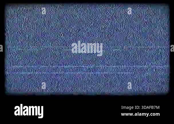 Noise Vintage TV Screen, VHS Dust Speck Screen Distortion Stock Video ...