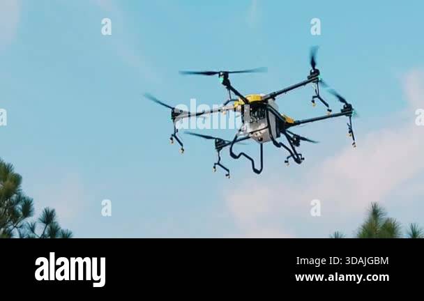 Hexacopter Agricultural Drone Technology For Efficient Crop Spraying ...