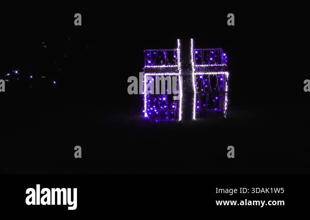 Christmas lights on traffic circle Stock Videos & Footage - HD and 4K ...