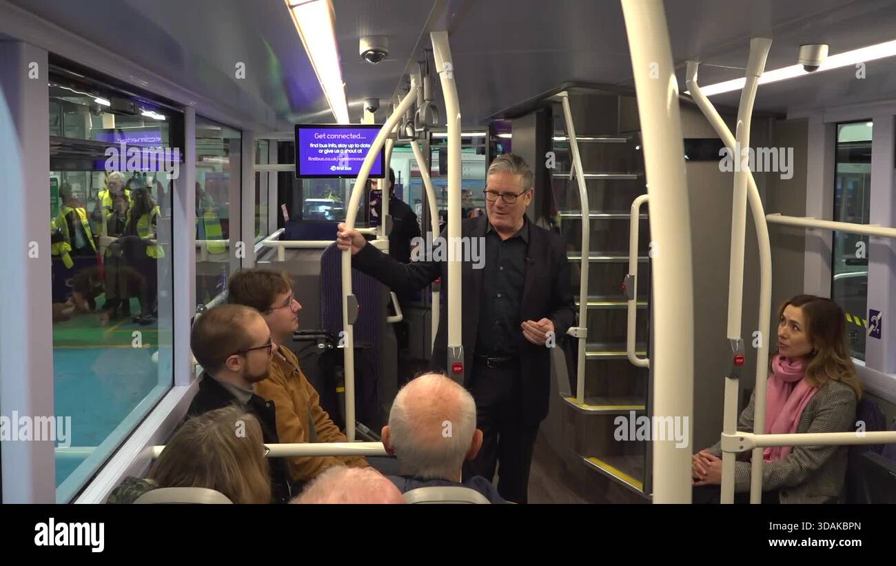 Prime Minister and Transport Secretary tour Norfolk’s buses as they ...