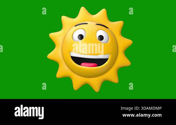 Smile sun face cartoon Stock Videos & Footage - HD and 4K Video Clips ...