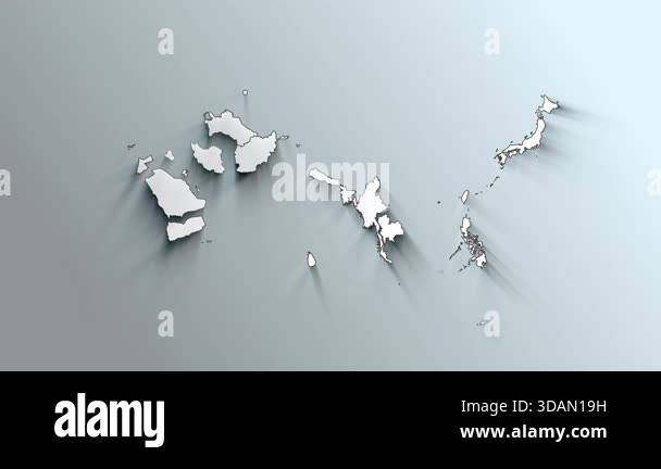 Asia continent political map Stock Videos & Footage - HD and 4K Video ...