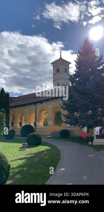 Alba Iulia, Alba, Transylvania, Romania - October 27, 2025: View from ...