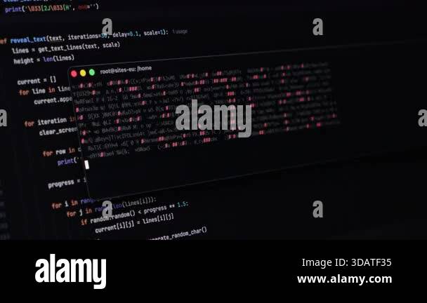 Visual representation of a looping progress bar in a code editor ...