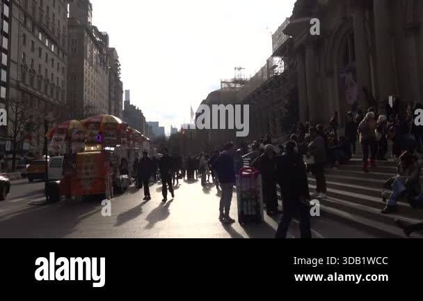 Steps entrance metropolitan museum Stock Videos & Footage - HD and 4K ...