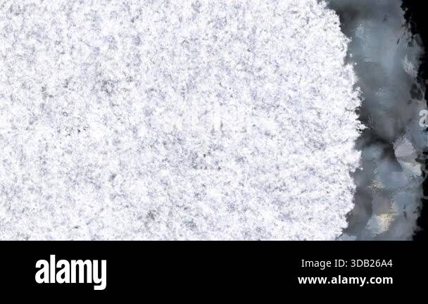 Animated Frost Transition Overlays with Organic Ice Crystallization ...