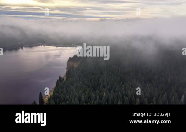 Reservoir dawn low fog Stock Videos & Footage - HD and 4K Video Clips ...