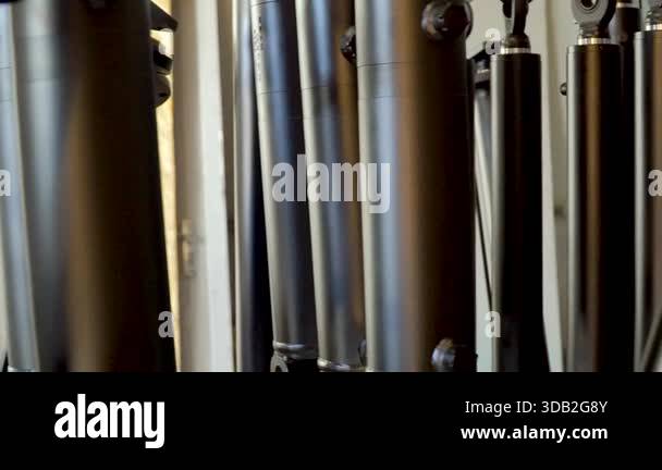 manufacturing hydraulic cylinders, step-by-step process, metal ...