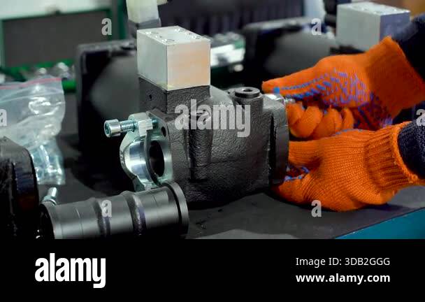 manufacturing primary hydraulic cylinders, production process ...