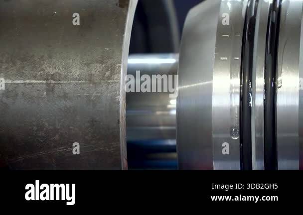 manufacturing hydraulic cylinders, step-by-step process, metal ...