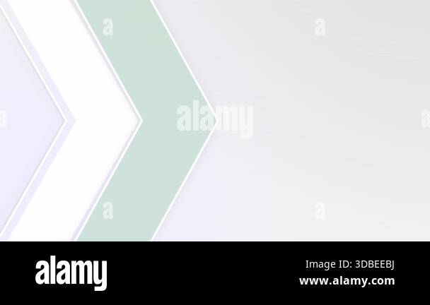 soft mint chevron arrow across pale canvas, crisp directional shapes ...