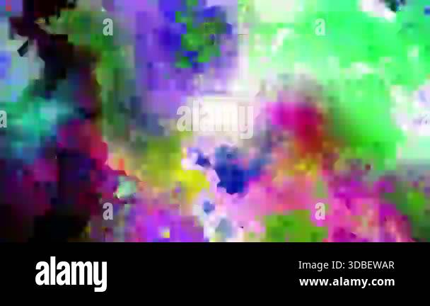 Unique Design Abstract Digital Animation Pixel Noise Glitch Error Video ...