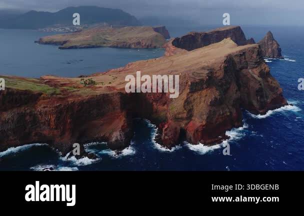 Ponta de Sao Lourenco or Saint Lawrence Peninsula is the easternmost ...