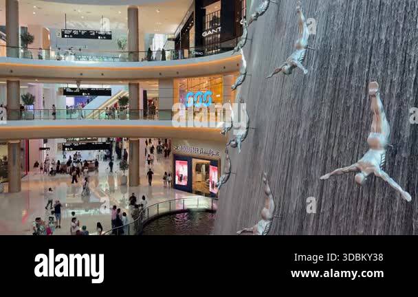Dubai, UAE. 1 November 2025. Stunning interior of Dubai Mall with Human ...