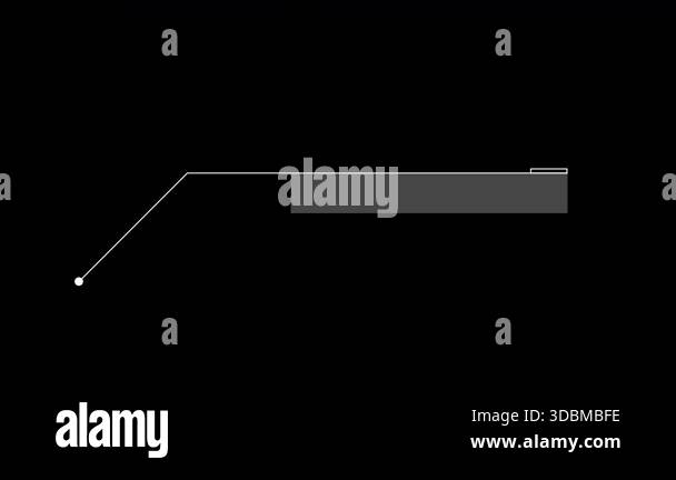 Glitch Callout HUD Motion Graphics For Technology Scenes. Alpha Stock ...