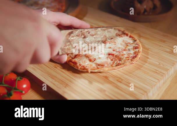 Cheese pizza overhead Stock Videos & Footage - HD and 4K Video Clips ...