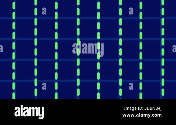 illustrates a dense field of vertical and horizontal lines converging ...